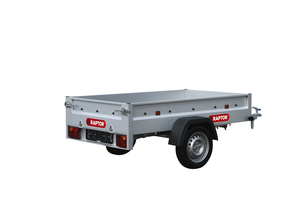 RAPTOR Tippy 1 Trailer Højde 35 cm Bredde 122 cm Længde 205 cm - STARK